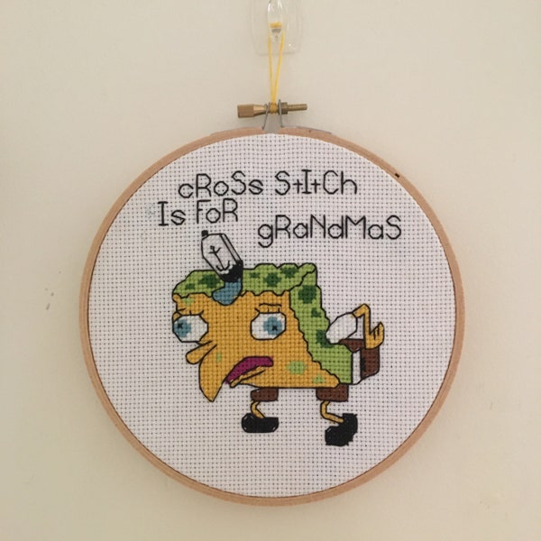 PDF Pattern - Mocking Spongebob - Etsy
