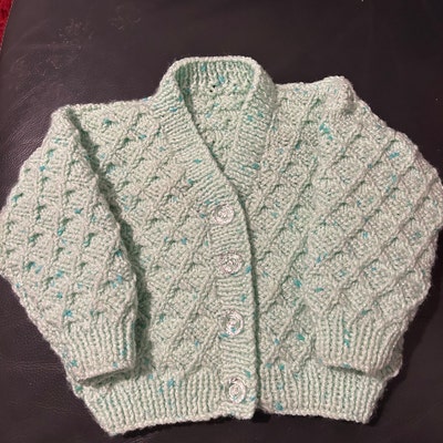 Baby Knitting Pattern, Matinee Jacket, Boneet Bootees, Size 14 to 20 ...