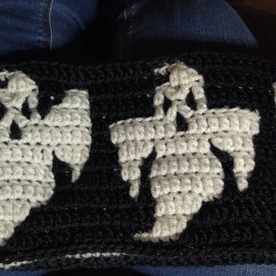 Ghosted Mosaic Crochet Pattern Ghost Chart by Sixel Design - Etsy