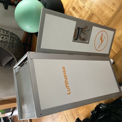 Air France/original Airplane Trolley/home Bar/ Galley Cart - Etsy