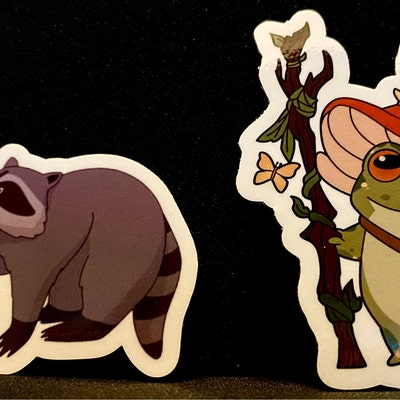 Druid Frog Sticker Druid Class Sticker Dice Sticker Rpg Sticker ...