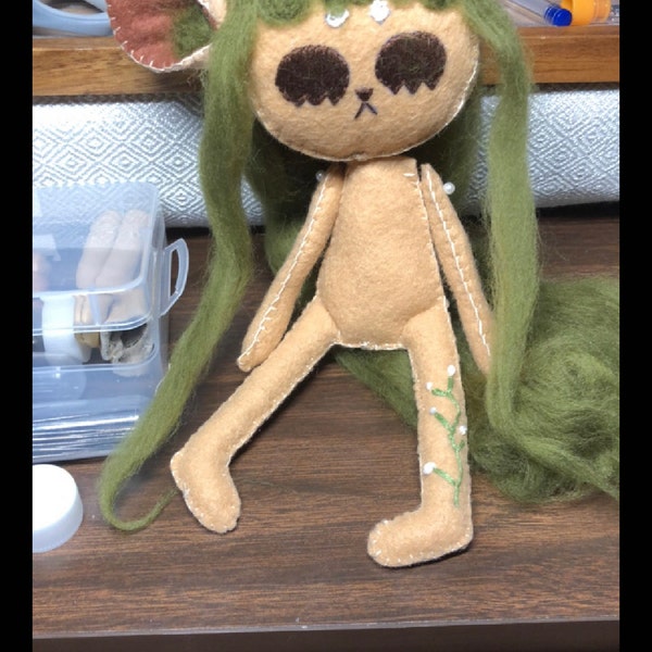 Human Doll Pattern, Small Doll Pattern, Human Plushie Pattern, Sewing ...