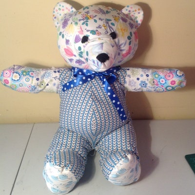 Memory Bear Pattern Easy 14 Sewing Pattern Simple Bear - Etsy