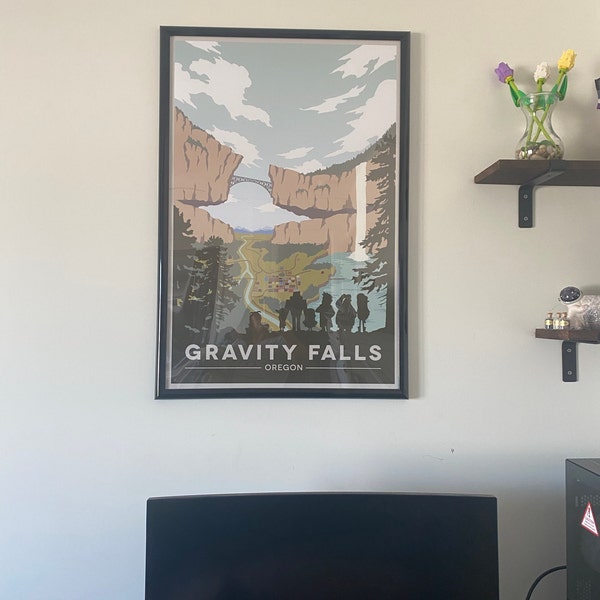 Gravity Falls National Park Poster - Etsy
