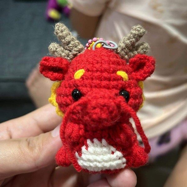 PDF Pattern: Loong the Chubby Dragon - Etsy