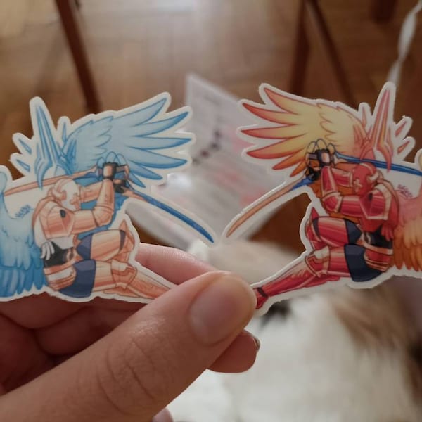 Gabriel Battle ULTRAKILL Sticker Designed by Akans - Etsy