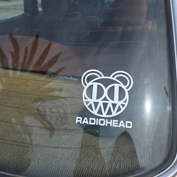 Radiohead Vinyl Decal - Etsy