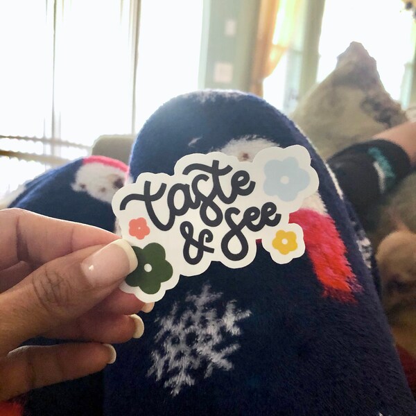 Filled With the Spirit Sticker Christian Sticker Bible Verse Sticker ...