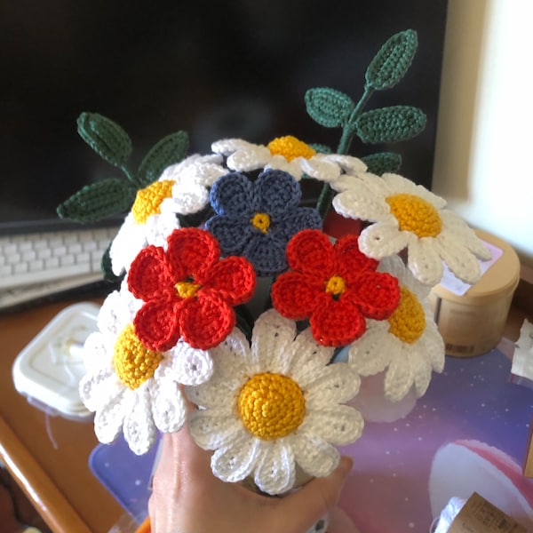 Digital Crochet Patern Spring Bouquet - Etsy
