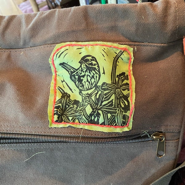 Raven,blackbird,corvus Corax,corvid,lino,linocut,morning Glory,botnical ...