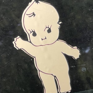 Kewpie Baby Waving Cartoon PNG SVG Vector - Etsy México