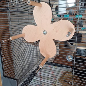 Pyramid Wheel Feeder Toy, Guinea Pig Toy, Rabbit Toy, Hamster Toy ...