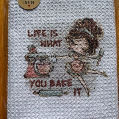 Life is What You Bake It PNG Digital File. Sublimation/baking/cooking ...