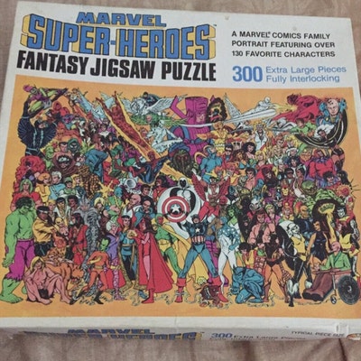 1990's Wizard Marvel/dc Comics Poster: - Etsy