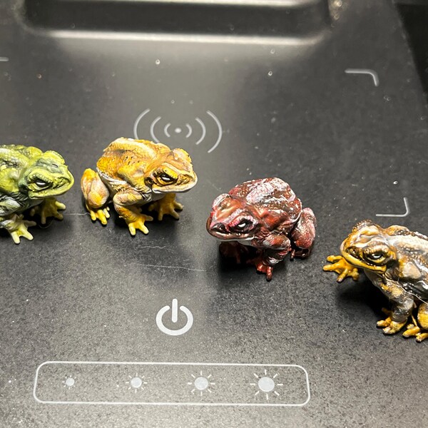 Giant Toad 3D Printed Resin Miniature | Tabletop Role Playing ...