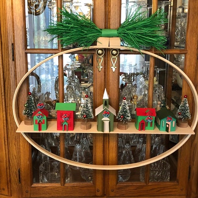 Rose Window Putz Church Christmas Craft Kit Build Decorate a Full Size ...