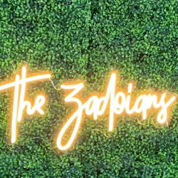 Wedding NEON SIGN for Reception, Wedding Decorations, Wedding Decor ...