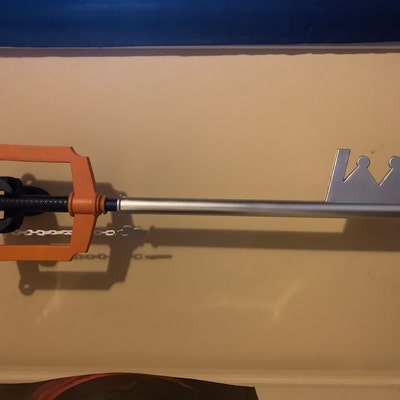 Kingdom Hearts Sora Foam Keyblade 1:1 Scale Replica PVC Core Comic Con ...