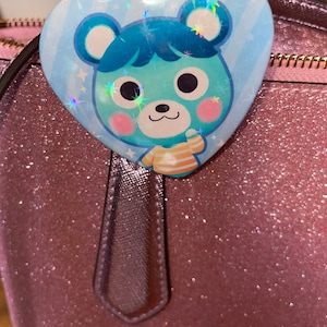 Maddie Animal Crossing Cute Metal Sparkly Star Holographic | Etsy