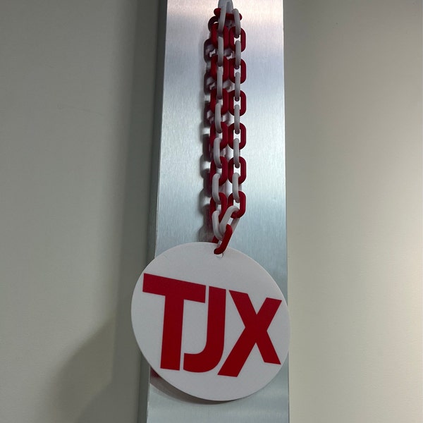 Custom Fan Chain Giant Logo Necklace Sports Homerun Turnover Jumbo ...