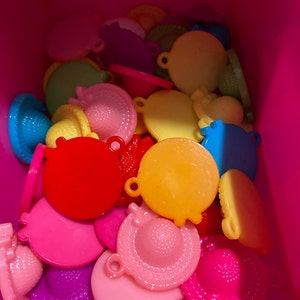 8 Mixed Color Key Plastic Key Skeleton Key Love Key Charms Pendants ...