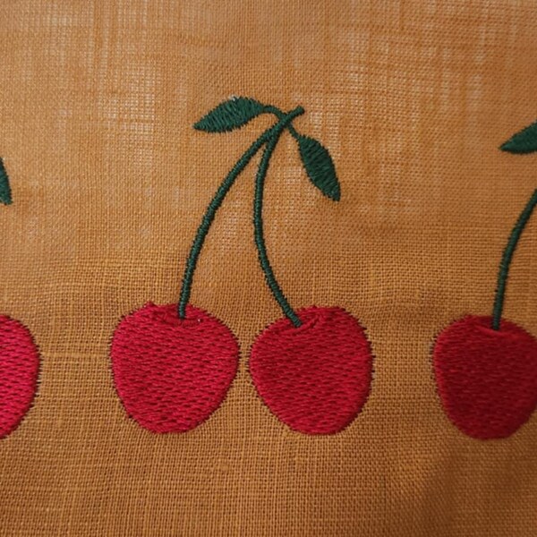 Cherries Embroidery Design, Instant Download in 6 Sizes - Etsy