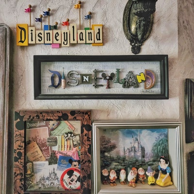 Vintage Disneyland Entrance Sign 12 - Etsy