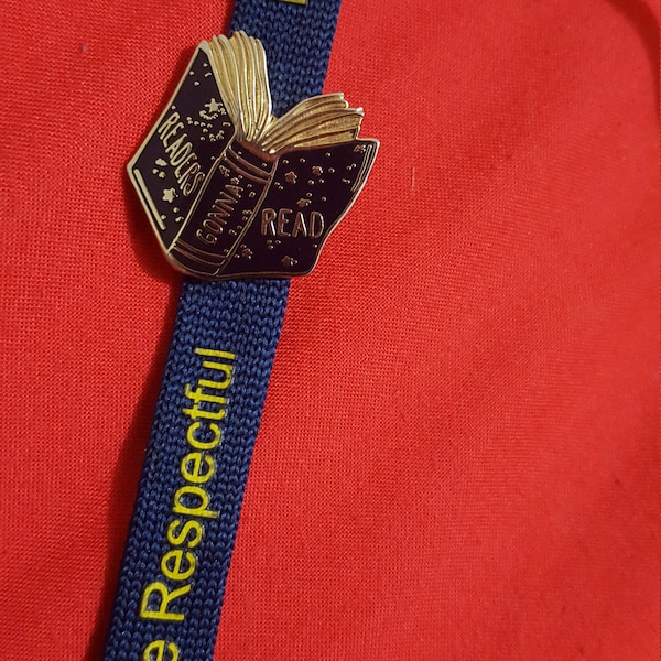 Readers Gonna Read Book Enamel Pin - Book Enamel Pin – Book Lover Gift ...
