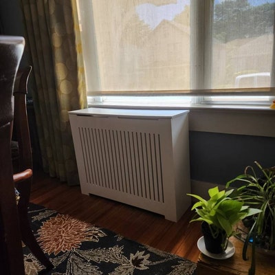 Solid Wood Radiator Cover, Custom Heating Cabinet for Home and Office ...