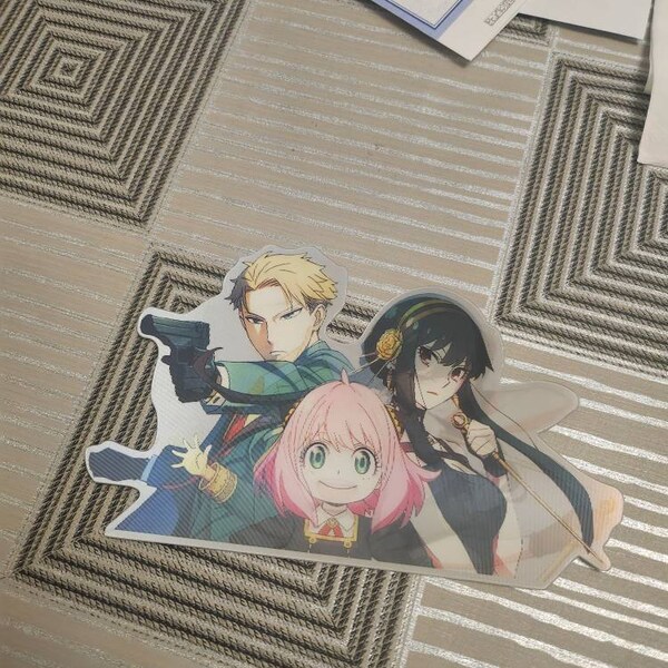 Anime Embroidered Keychain Jet Tag for Otaku Fans, Kawaii Gift, Bag ...