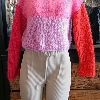 Sheer Black Sweater, Women's Sheer Knit Sweater Top With Long Sleeves ...