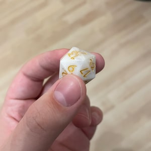 Faerie Fire Handmade Sharp Edge Dice Set Dungeons & - Etsy