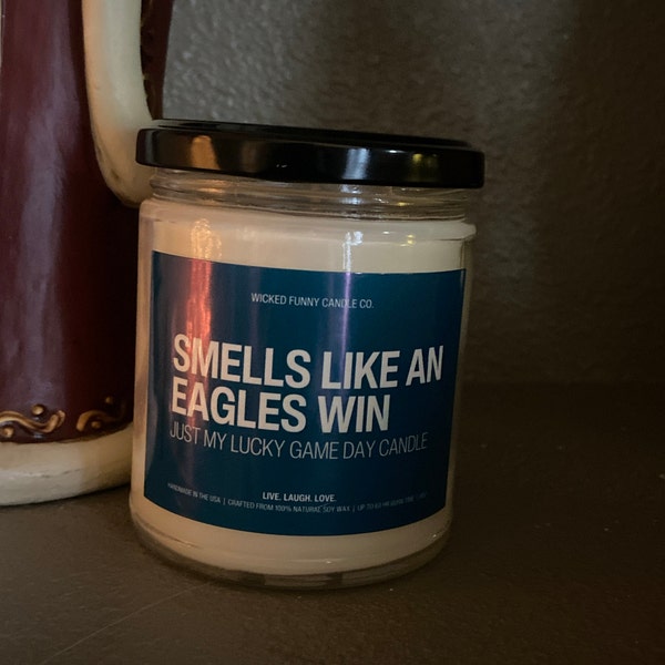 Personalized Smells Like a North Carolina Win Candle Custom North ...