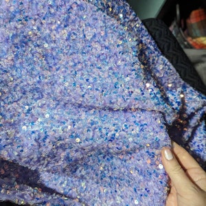 BROWN 4 Way Stretch Sequin Lace Fabric - Etsy