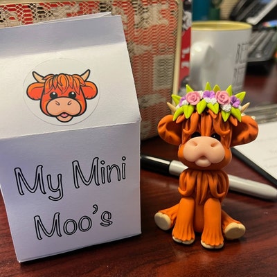 Pebbles the mini Moo - Etsy