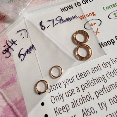 Hoop Earring.huggie Earring.conch Hoop.piercing.nose.helix Hoop ...