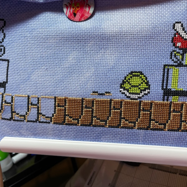 Super Mario -retro Video Game Super Mario - Cross Stitch Pattern PDF ...
