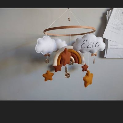 Music Box Baby Mobile Rotating Music Mechanism for Crib Mobile Baby ...