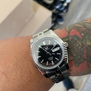 Custom Silver Casio World Time Watch With Color Screen Mod | Etsy