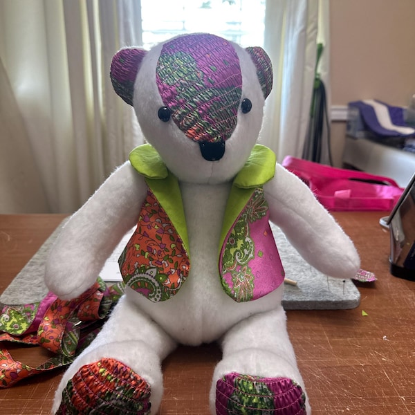 Memory Bear Patterns Video Tutorial Easy Pattern PDF Pattern Sewing ...