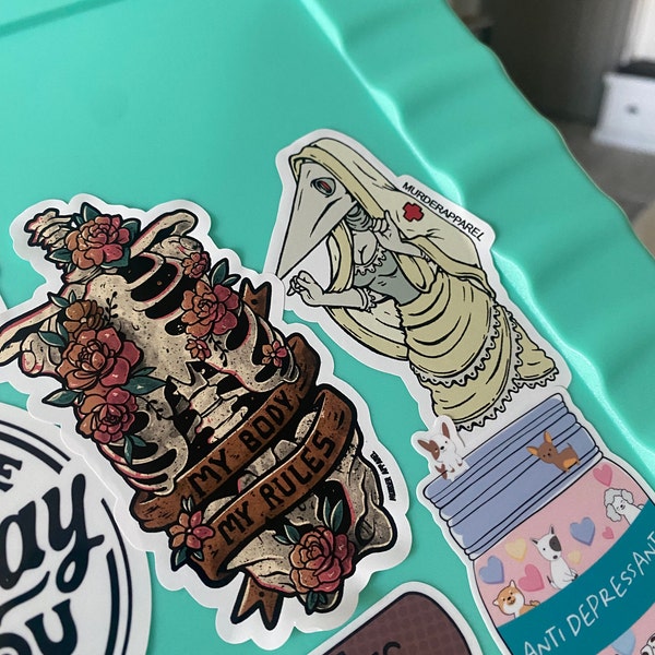 Wash Your Hands Skeleton Hands Sticker - Etsy
