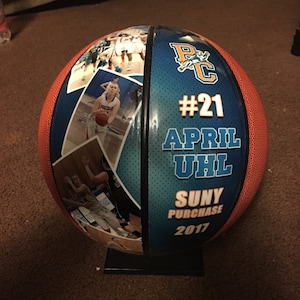 Custom Made Basketball-Senior Basketball Gift Athletic | Etsy