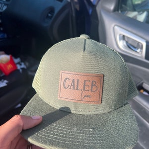 Personalized Snapback Hat, Cow Tag, Infant and Youth - Etsy