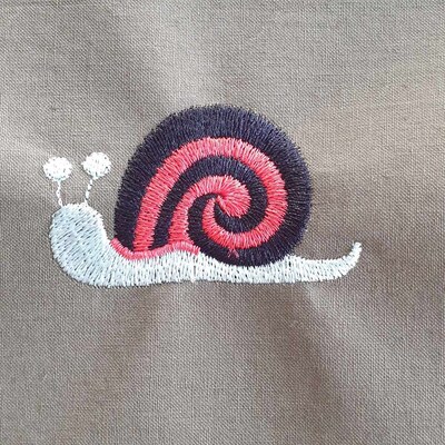 Mini Snail Machine Embroidery Design Cute Rainbow Snail Unicorn Snail ...