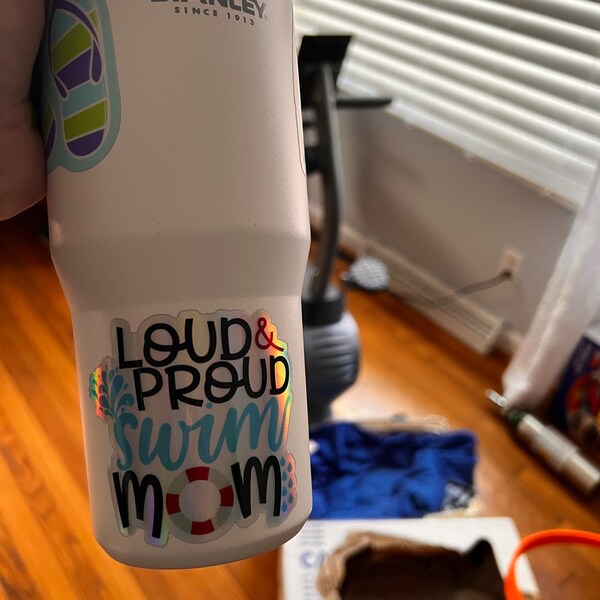 Vinyl Swim Sticker, Water Bottle Sticker, Swim Gift, Swim Team Gift ...