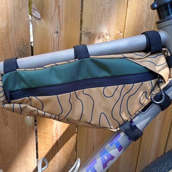 4-set Handlebar Cycling Bag+ Frame Bag+ Full Frame Bag+small Bike Bag ...
