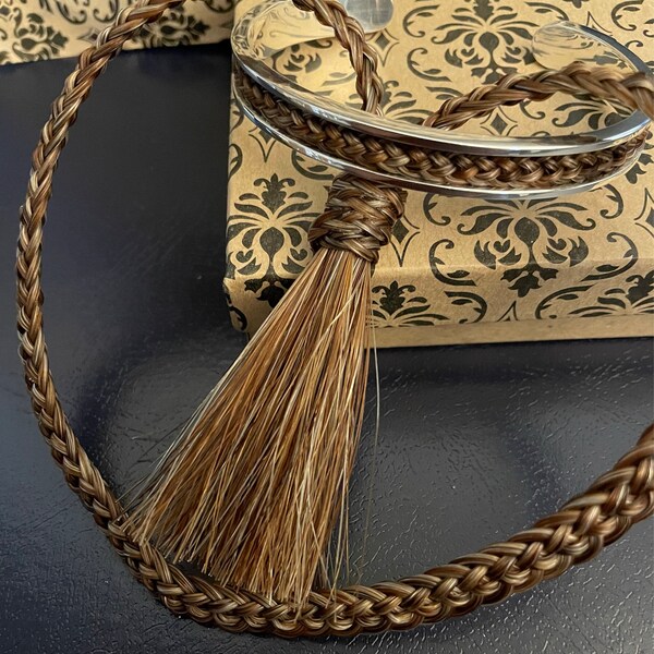 Horse Hair Keepsake Fancy Braid: Shadowbox Display - Etsy