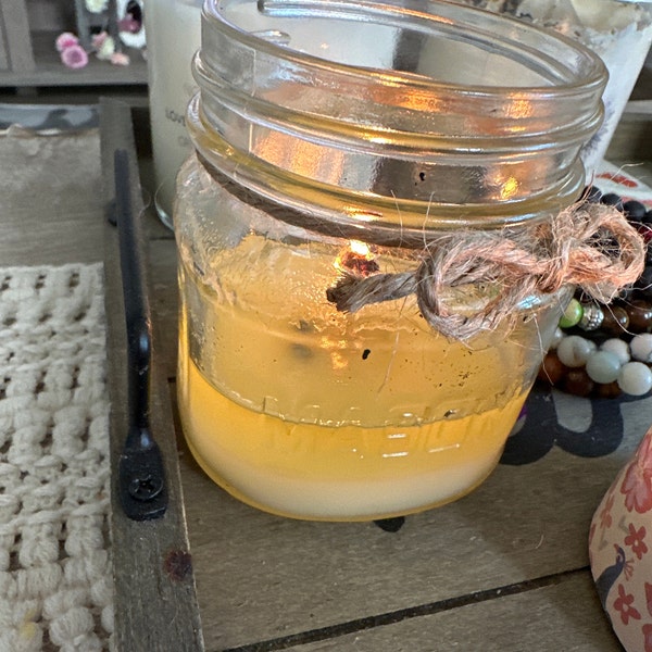 Fall Candle / Pure Soy / Autumn Candle / Fall Decor / Container Candle ...