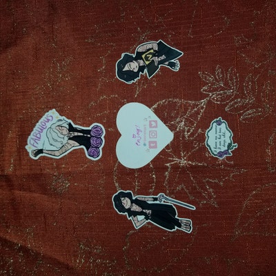 V Sticker Set - Etsy