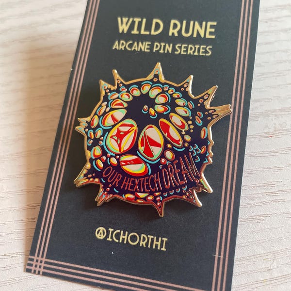 Hexcore "our Hextech Dream" Enamel Pins // Jayce and Viktor Arcane Pins ...